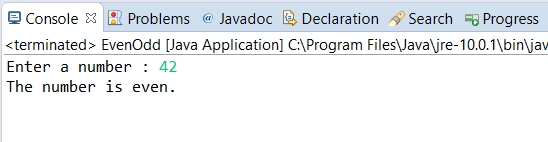 Java Program Check If Number Is Even Or Odd