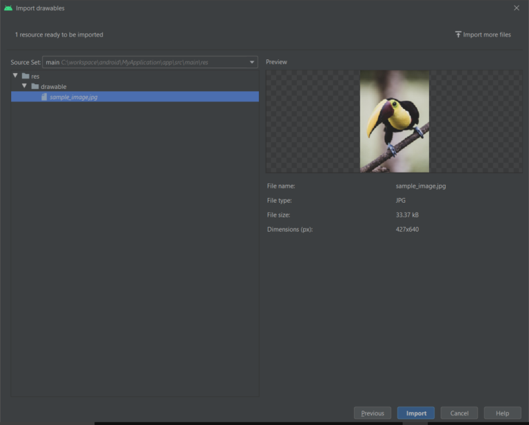 Kotlin Android - ImageView Example