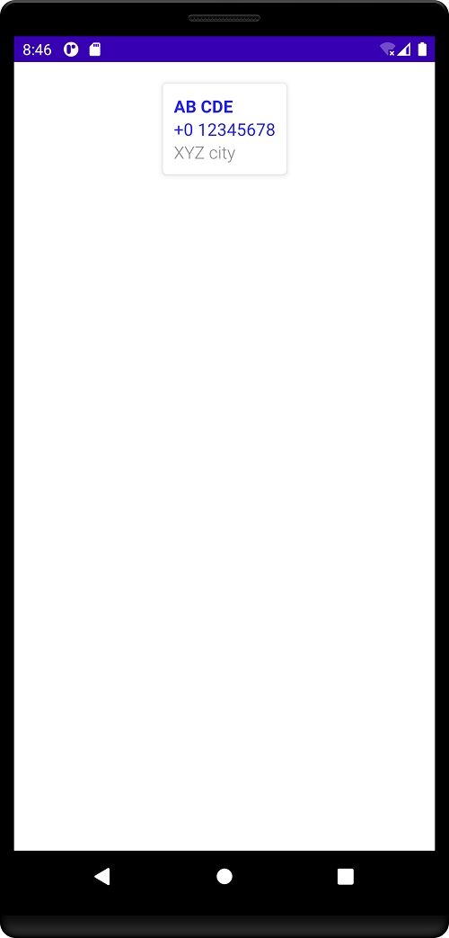 Set Content Color For Card Android Jetpack Compose