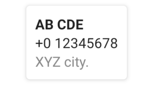 Card Composable - Examples - Android Jetpack Compose