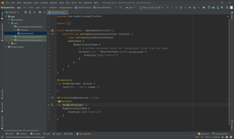 How to Create New Android Studio Project with Jetpack Compose?