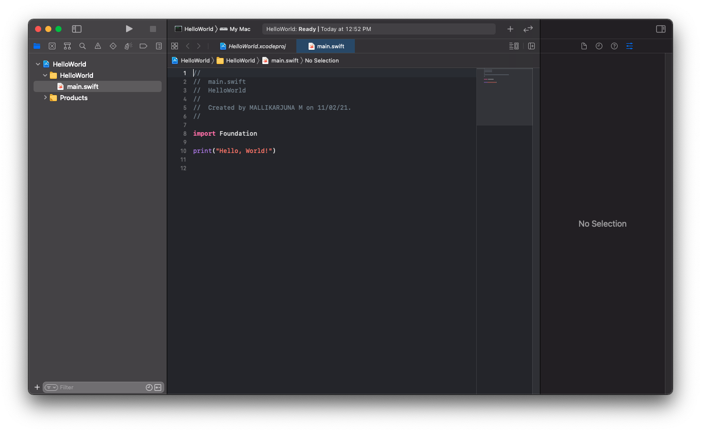 How To Create A Swift Project In Xcode