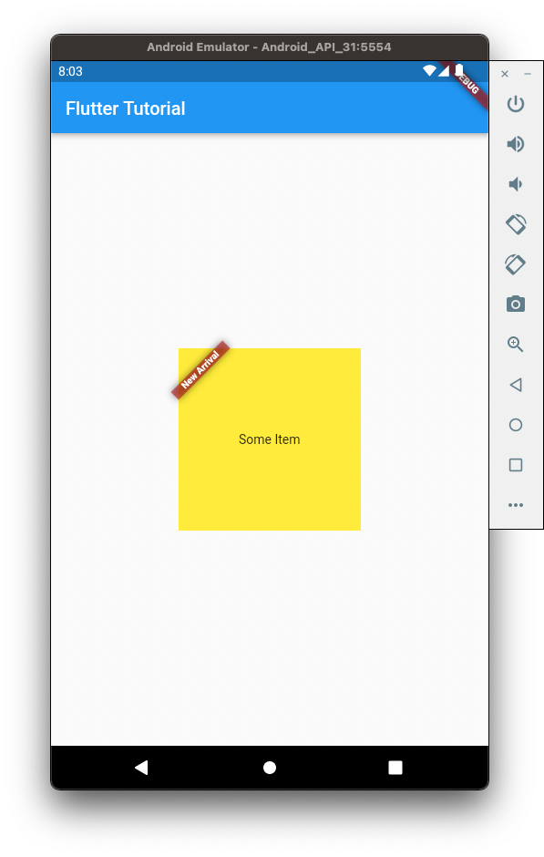 Flutter Banner Widget Tutorial TutorialKart