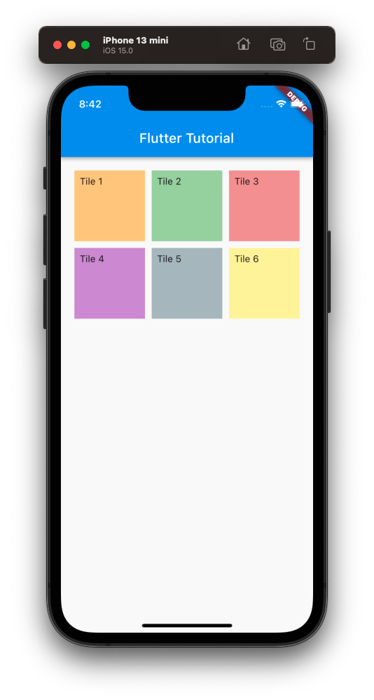How To Set Spacing Between Items In GridView In Flutter TutorialKart