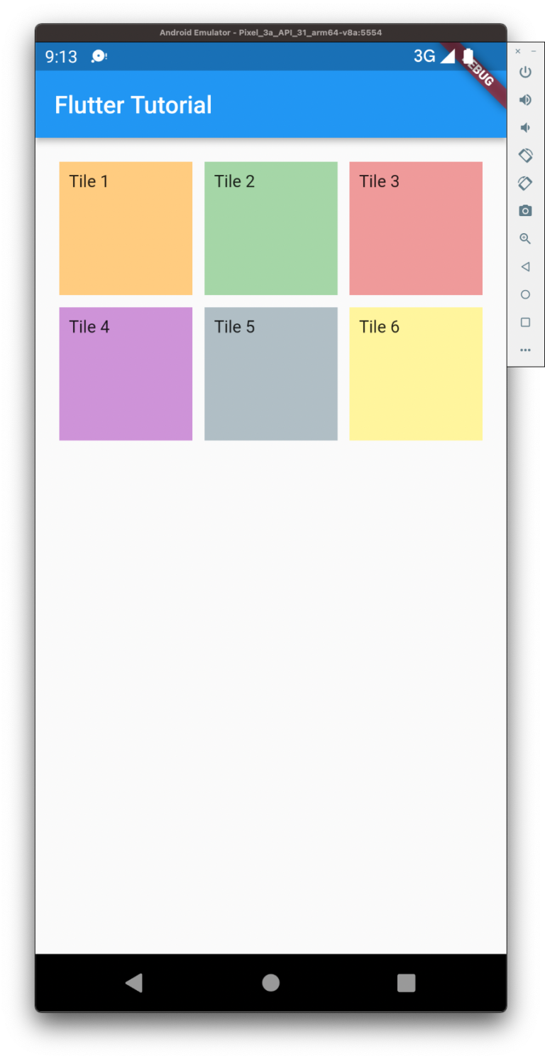 How to set Spacing between Items in GridView in Flutter?