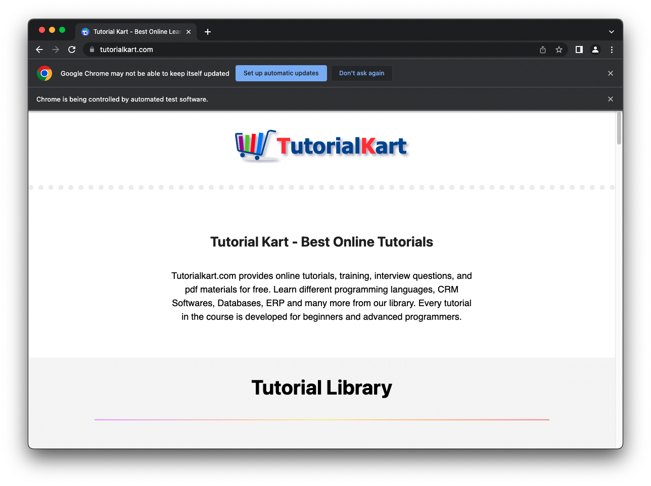 Load A New Web Page In Current Browser Window Selenium Java Tutorialkart