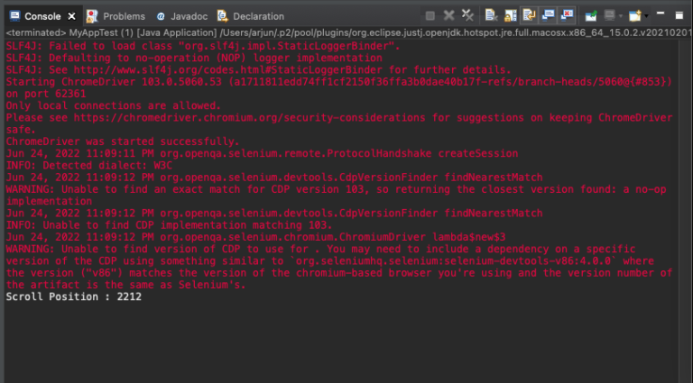 Execute JavaScript using Selenium - Java Execute JavaScript using Selenium - Java