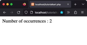 Count Occurrences of Specific Value in Array in PHP - TutorialKart