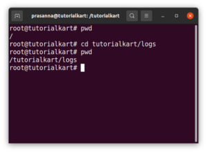 Linux - Change Directory