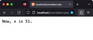 PHP- Addition Assignment Operator