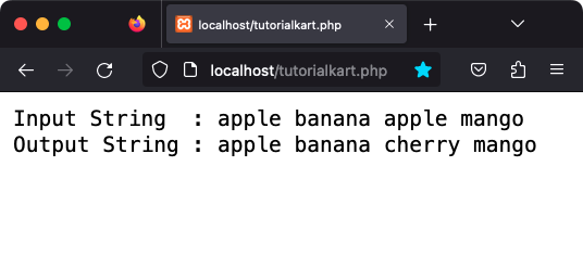 How To Replace Last Occurrence In String In PHP TutorialKart