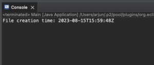 Java - Get File Creation Time