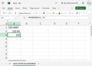 How to Round Numbers in Excel? Steps and Examples
