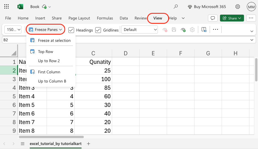 How to Freeze Rows in Excel? Steps and Examples