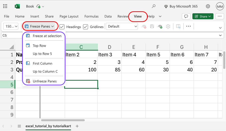 How to Freeze Columns in Excel? Steps and Examples