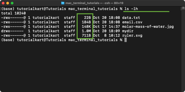 How to List Files and Directories in Mac Terminal
