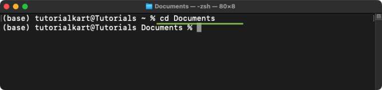 How to Change Directory in Mac Terminal? Commands & Examples