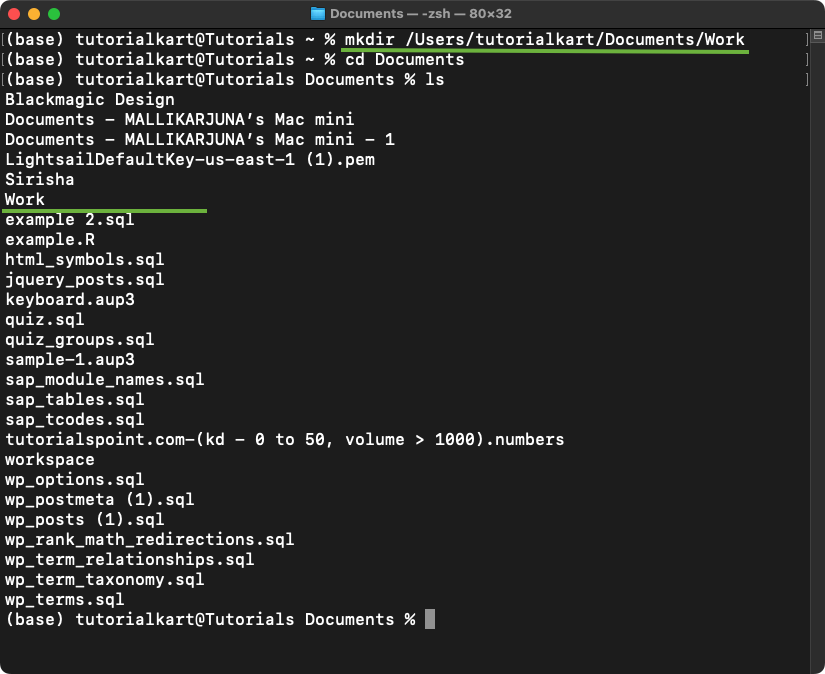 How to Create a New Directory in Mac Terminal? Answers