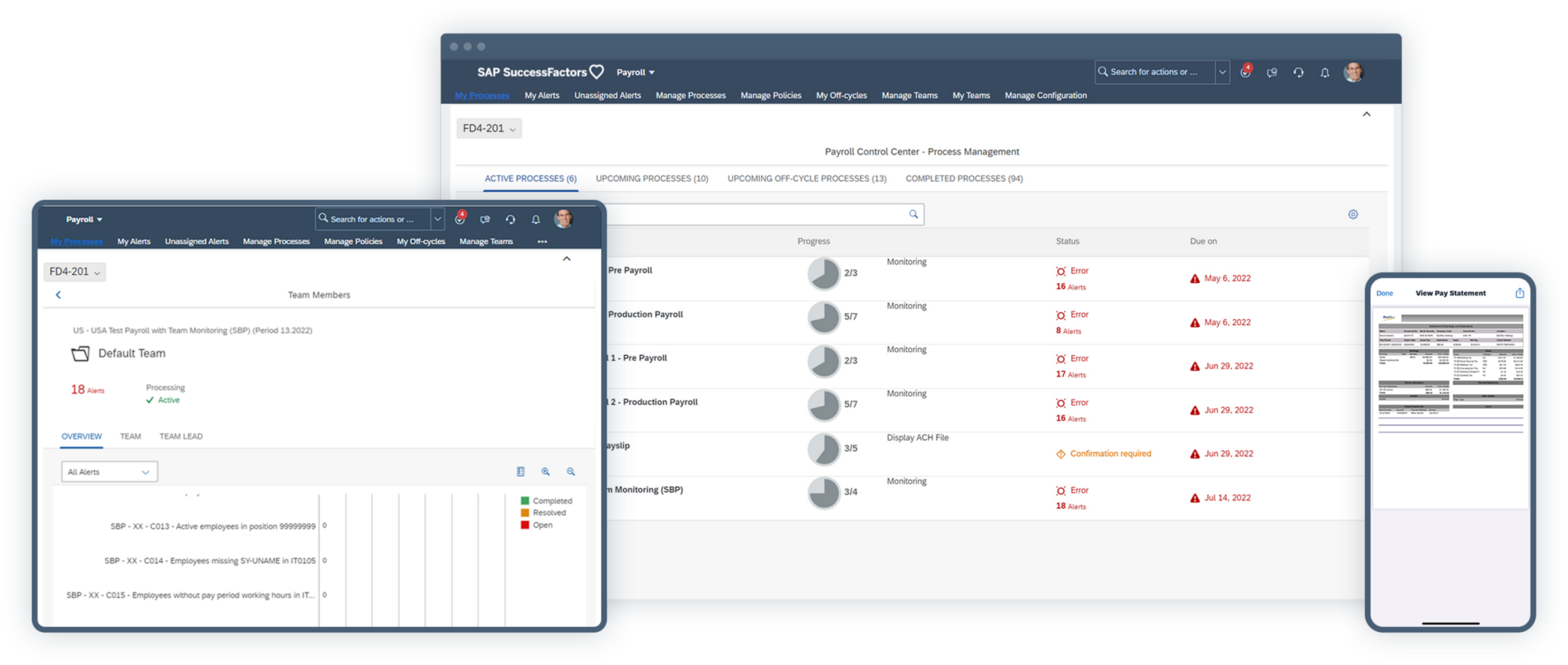 SAP SuccessFactors Employee Central Payroll (ECP)