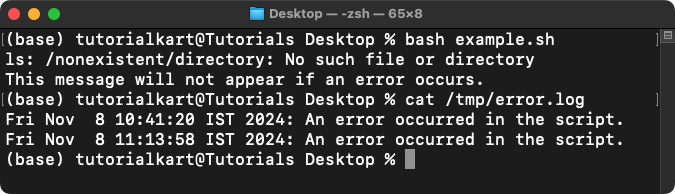 How to Log Errors in Bash Scripts? Examples