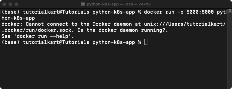 [Solved] ERROR: Cannot connect to the Docker daemon