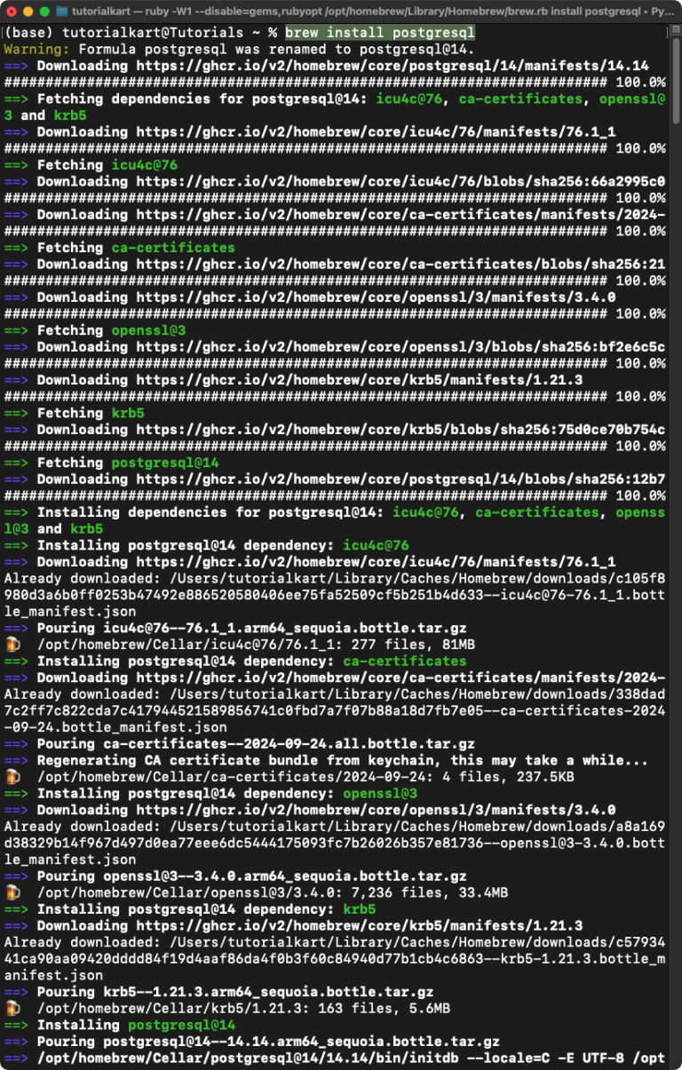 How to Install PostgreSQL on Mac? Detailed Steps