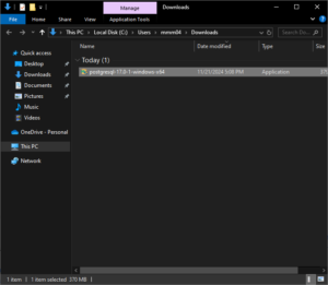 PostgreSQL - Installation Steps on Windows