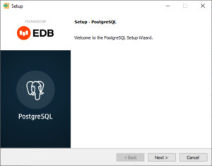 PostgreSQL - Installation Steps on Windows