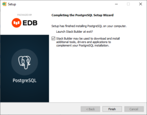 PostgreSQL - Installation Steps on Windows