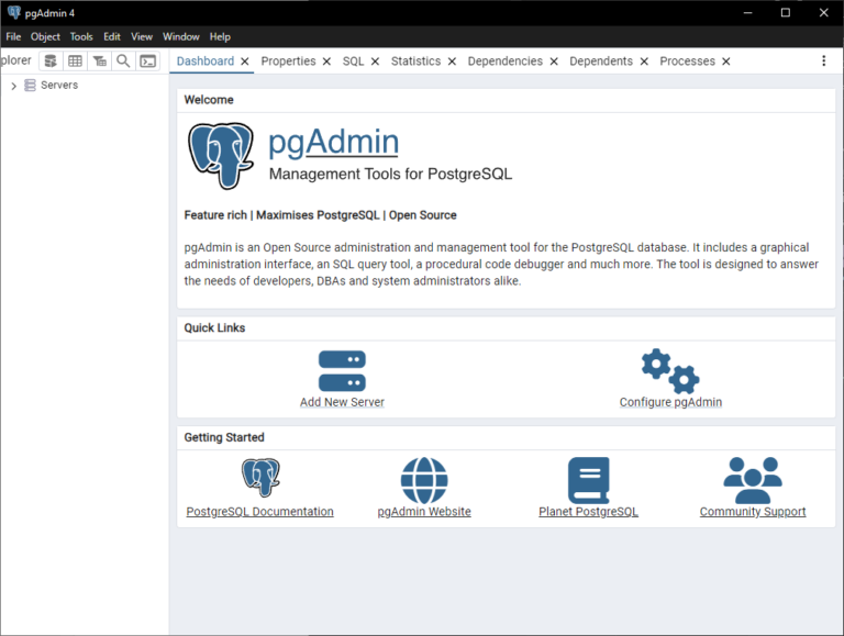 PostgreSQL - Installation Steps on Windows