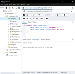 PostgreSQL - Foreign Key Constraints