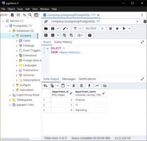 PostgreSQL - Foreign Key Constraints