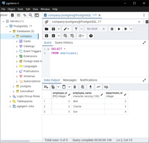 PostgreSQL - Foreign Key Constraints