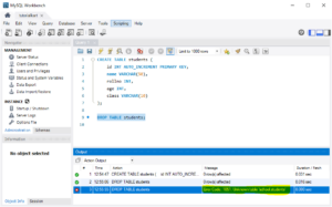 MySQL - DROP TABLE - Step by Step Examples