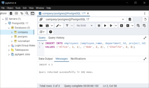 PostgreSQL - Create Table with Multiple Foreign Keys - Examples