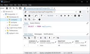 PostgreSQL - Stored Procedures