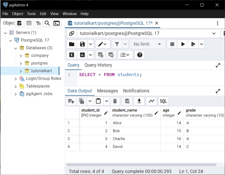 Postgresql Insert Multiple Rows Into Table Examples