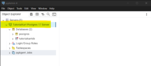 How to Connect to a Database Server in pgAdmin 4