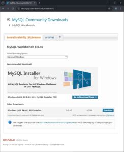 How to Install MySQL Workbench in Windows? Steps