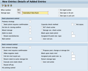 Defining Storage Type in WM step by step