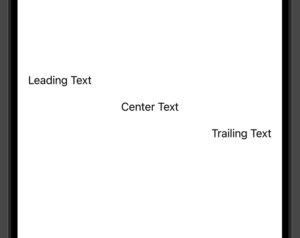 SwiftUI - Text Alignment