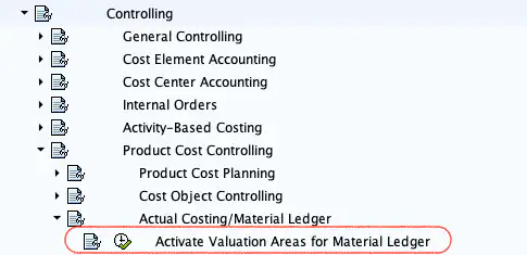 Activate SAP Material Ledger Step by Step