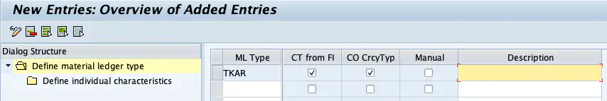Assigning Currency Types to SAP Material Ledger Type