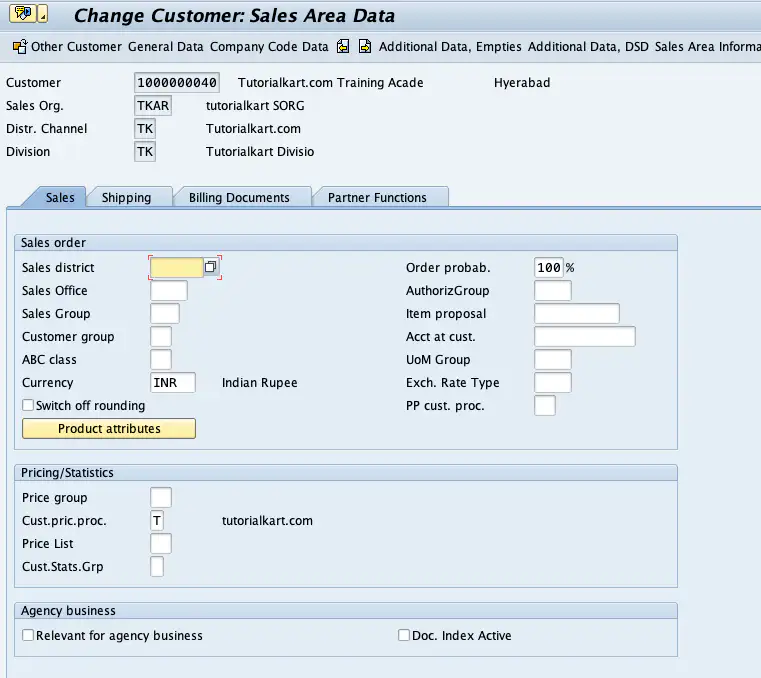 Creating Customer Pricing Procedure in SAP