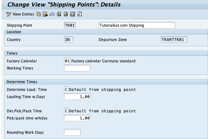 How Delivery date is determined in Schedule line category?