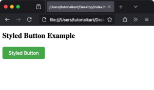 HTML button Tag
