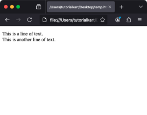 HTML Paragraphs Tutorial