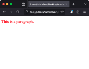 HTML Paragraphs Tutorial