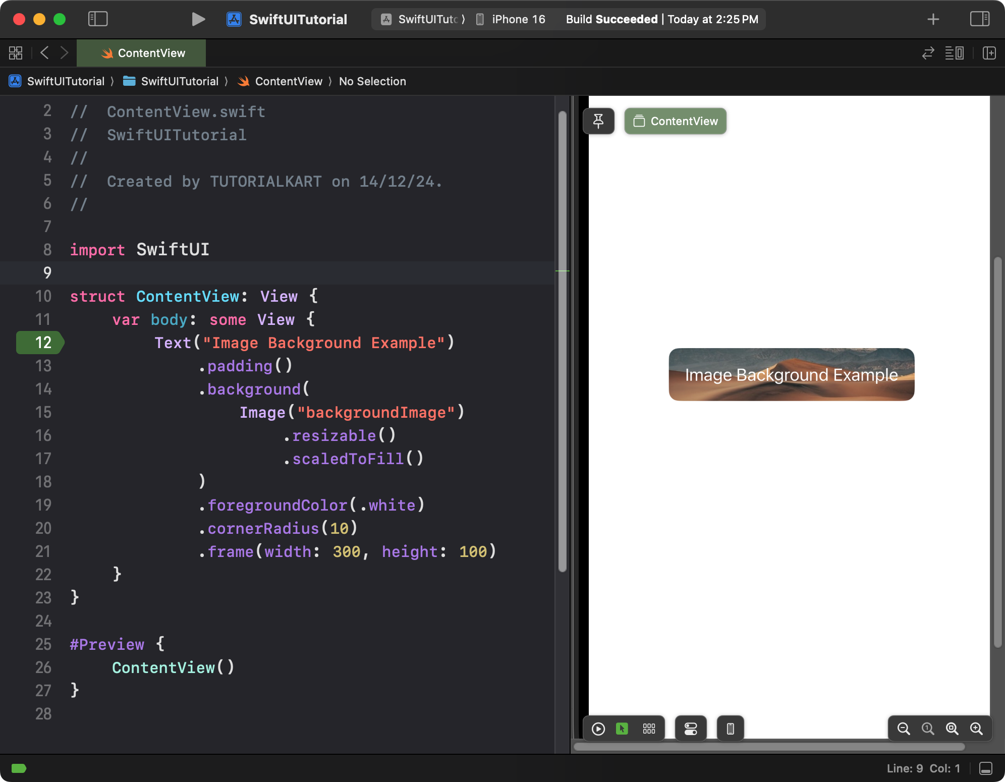 SwiftUI - Text Background - Examples [3]
