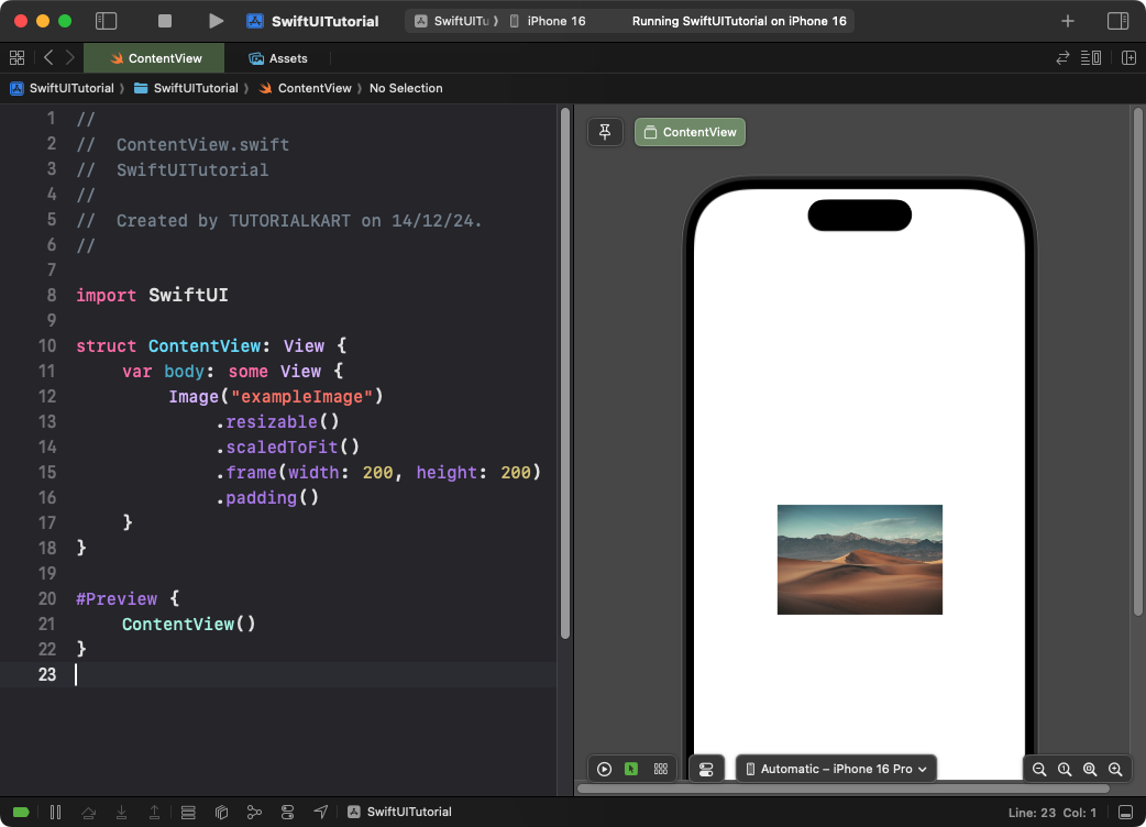 SwiftUI - Image - Syntax and Basic Examples [2]